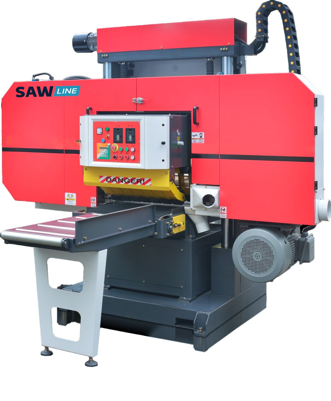 Ленточно-делительный однопильный станок SAWLINE SL 650/1000 Profi - купить в ПРАЙД по доступной ...