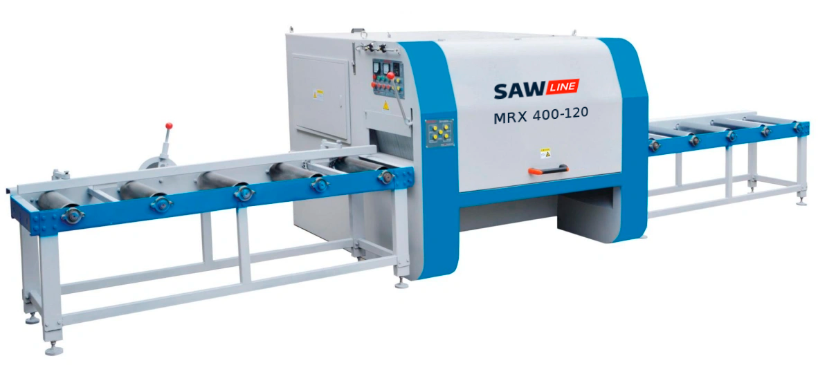 Двухвальный многопильный станок SAWLINE MRX 400-120 - купить в ПРАЙД по доступной цене с ...